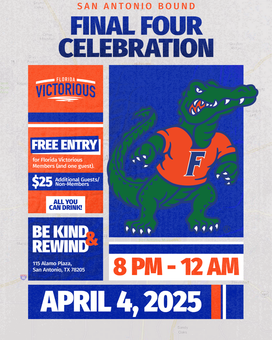 Florida Victorious Final Four Celebration